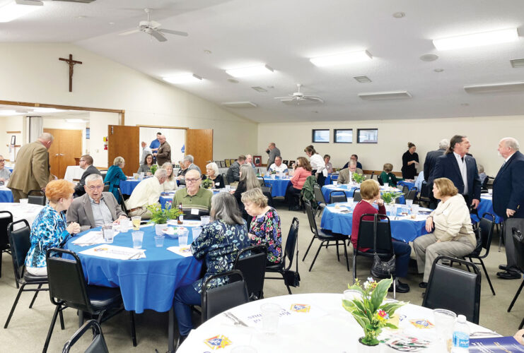 Celebrating 125 years: Anniversary dinner held for Knights of Columbus ...